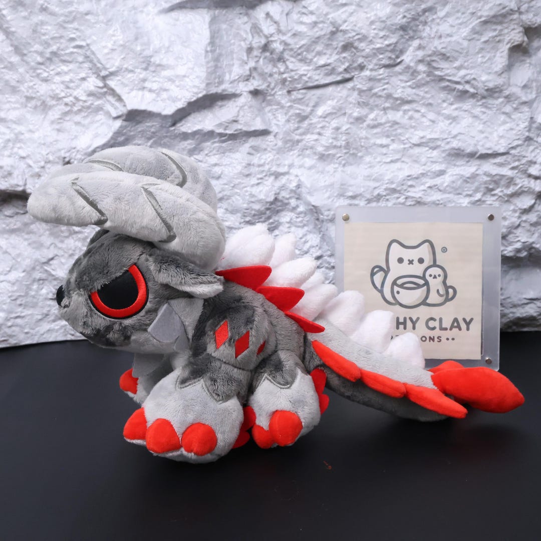 Monster Hunter Stygian Zinogre Plush Handmade Iceborne Dragon Stuffed ...