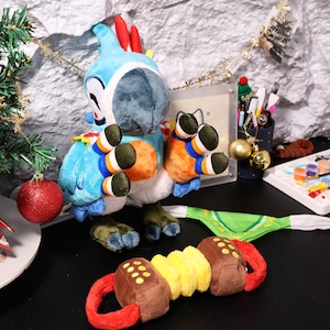 Kass Plush Toy With Sound Module Zelda Collectible Doll Hyrule Bard ...