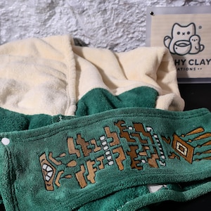 Zelda Bath Towel Robe Ancient Hero Bathrobe Cosplay Yukata, Handmade ...