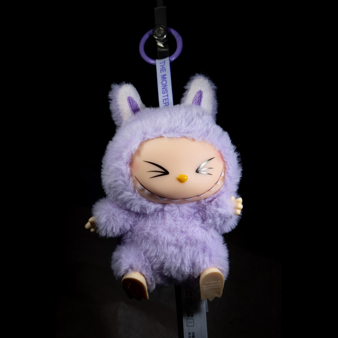 Chaveiro labubu Meizizi, boneca monstro Labubu, chaveiro de pelúcia de ...