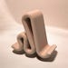 Modern Phone Stand – Minimalist Wave Design Desk Holder for Smartphone ...