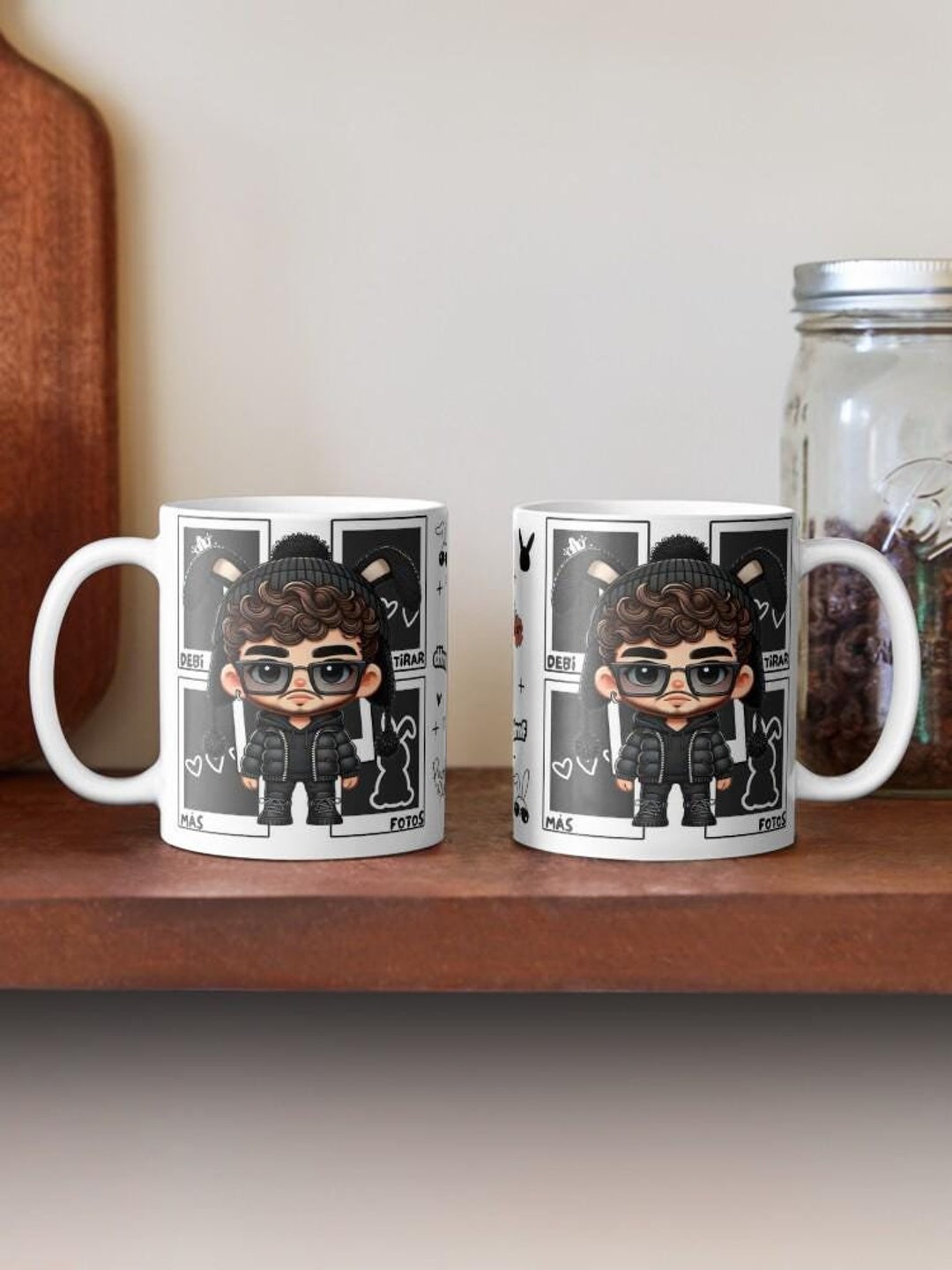Debi Tirar Mas Fotos Mug Png, Puerto Rican Singer 15 Oz Coffee Cup Wrap ...