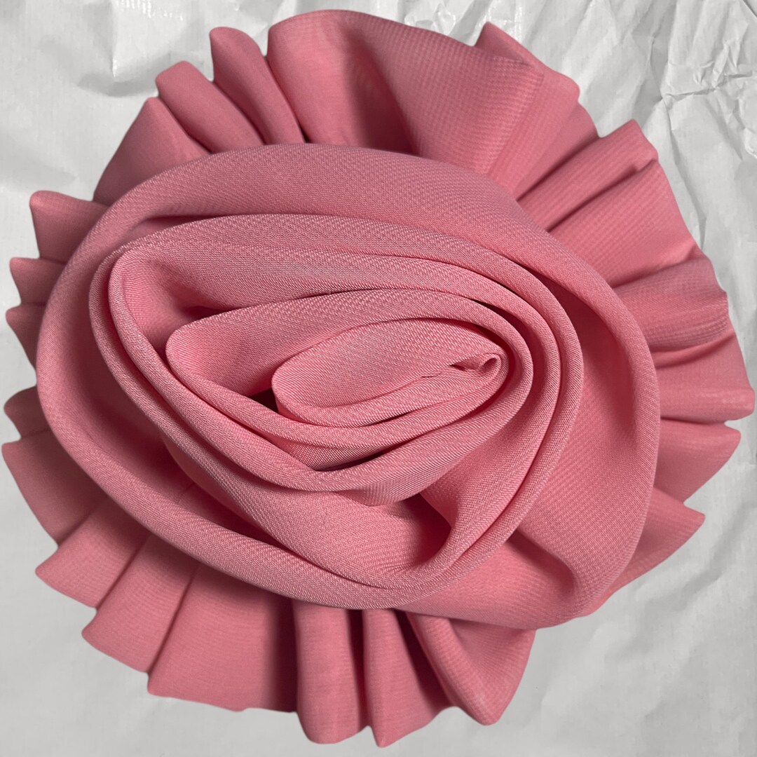 Magnetic Hold Fabric Flower Pin Fabric Flower Brooch Extra Large Dusty ...