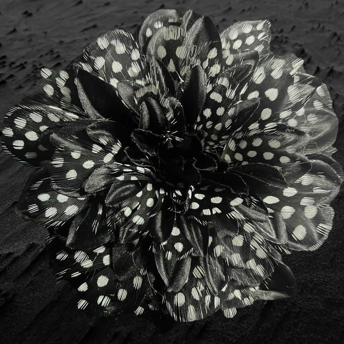 Flower Pin Polka Dot Magnetic Hold Flower Pin Flower Brooch - Etsy