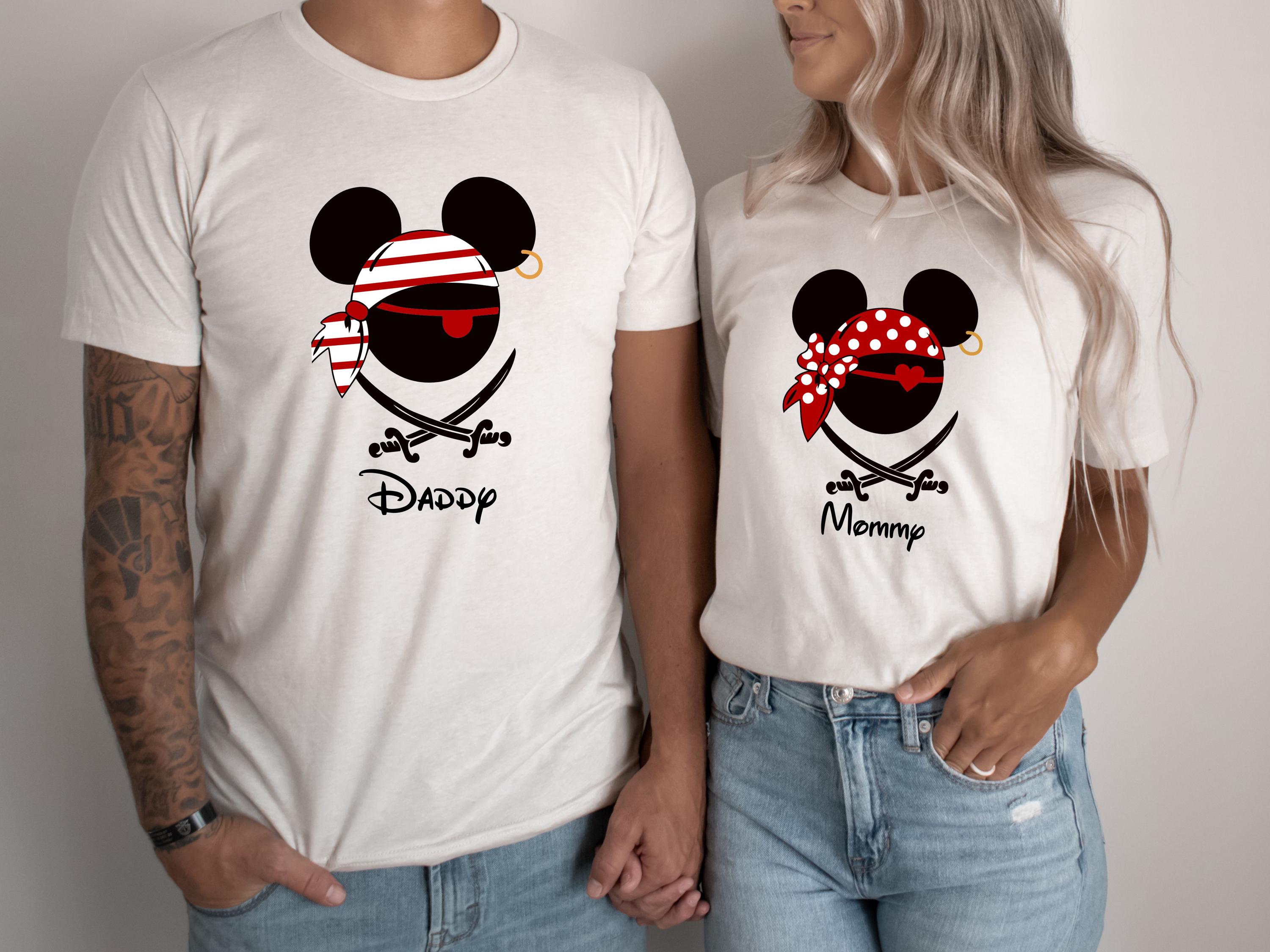 Custom Disney Pirates Family Shirts, Disney Pirates of Caribbean Shirt ...