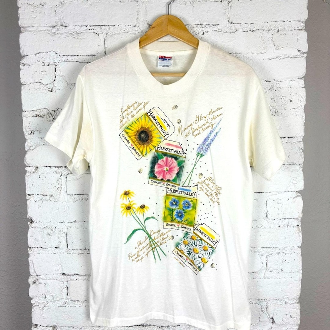 Vintage Seed Packet Tee - Etsy
