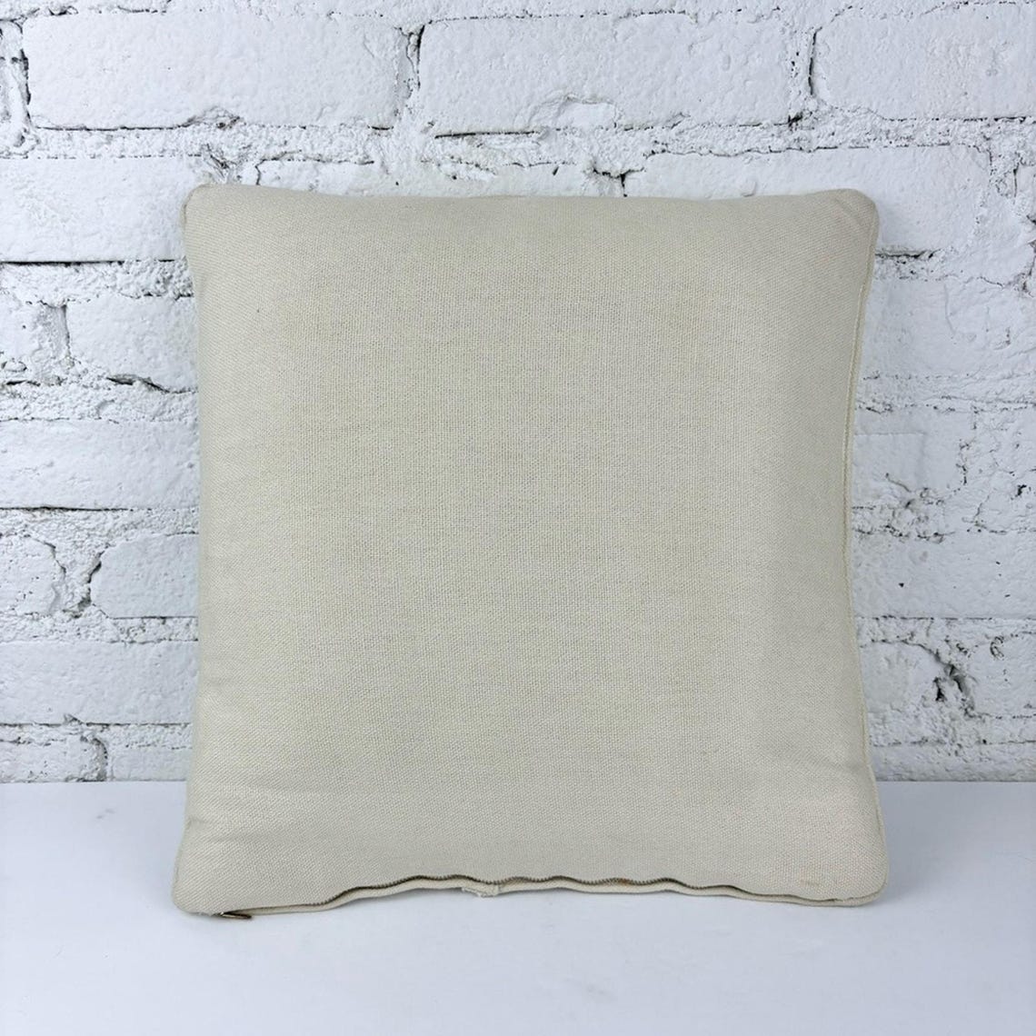 Vintage Embroidered Crewl Caring is the Art of Sharing Pillow - Etsy