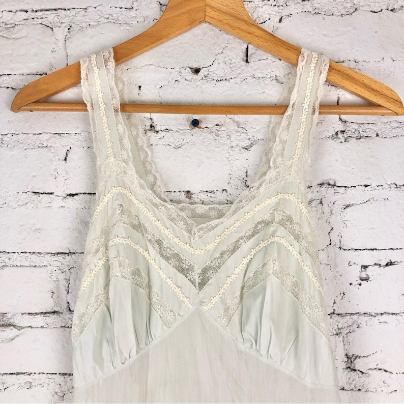 Vintage Shadowline Pastel Slip Dress - Etsy