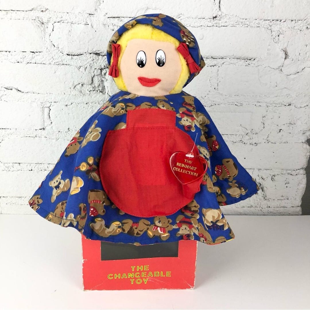 Goldilocks and the Three Bears Changeable Doll - Etsy