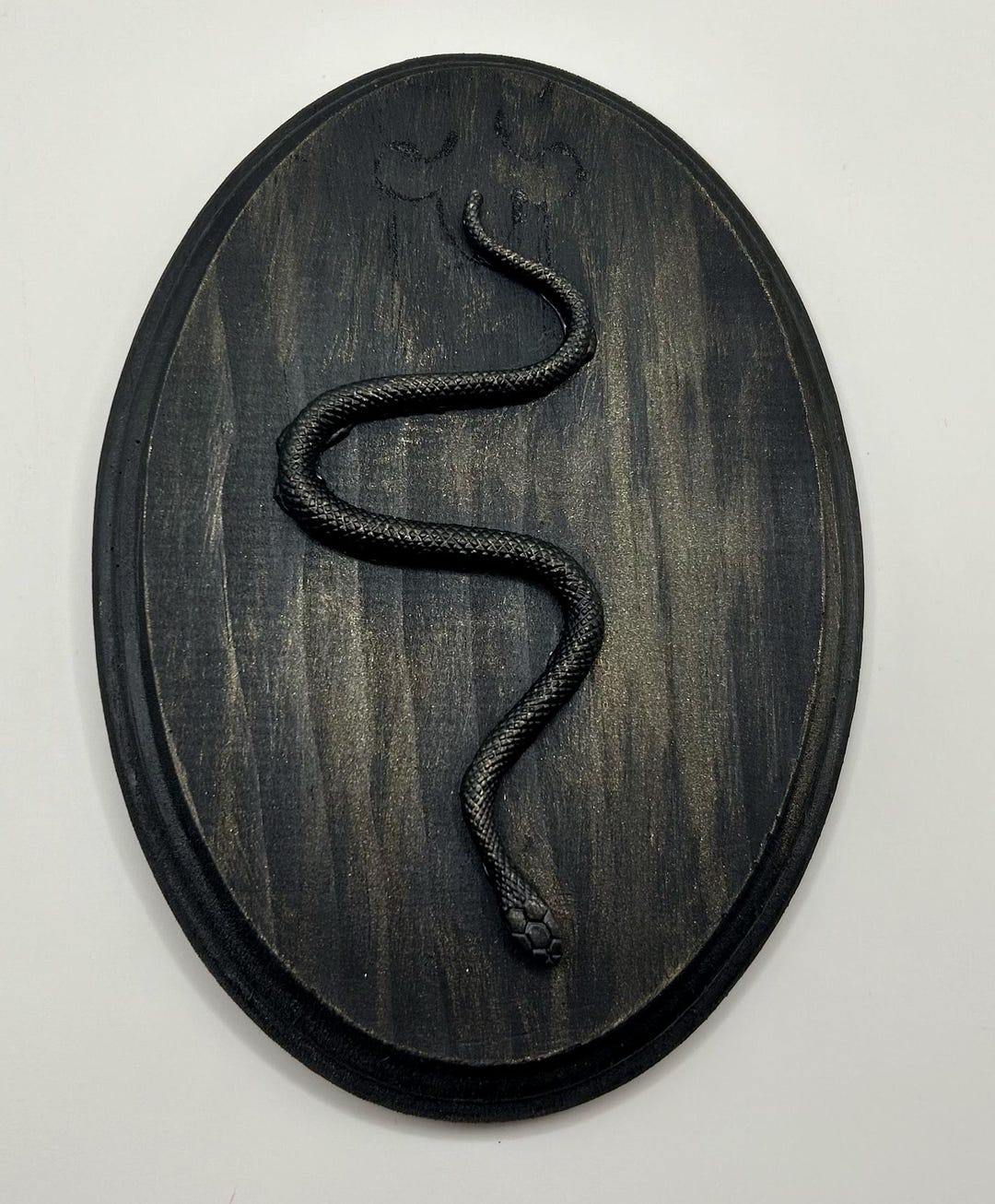 Oval Gothic Witchy Snake Plaque Resin Wall Art - Etsy