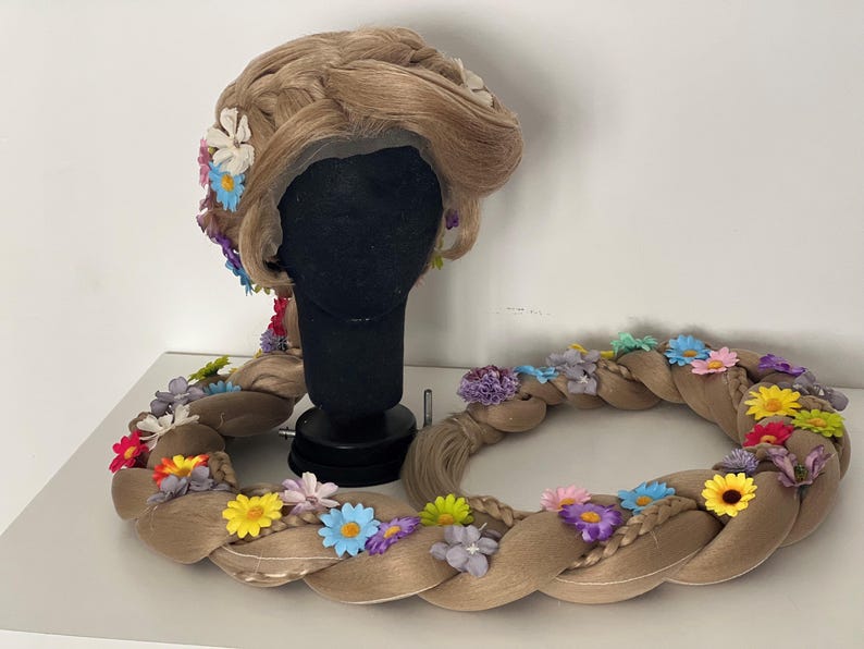 Rapunzel - Tangled Wig Cosplay - Etsy