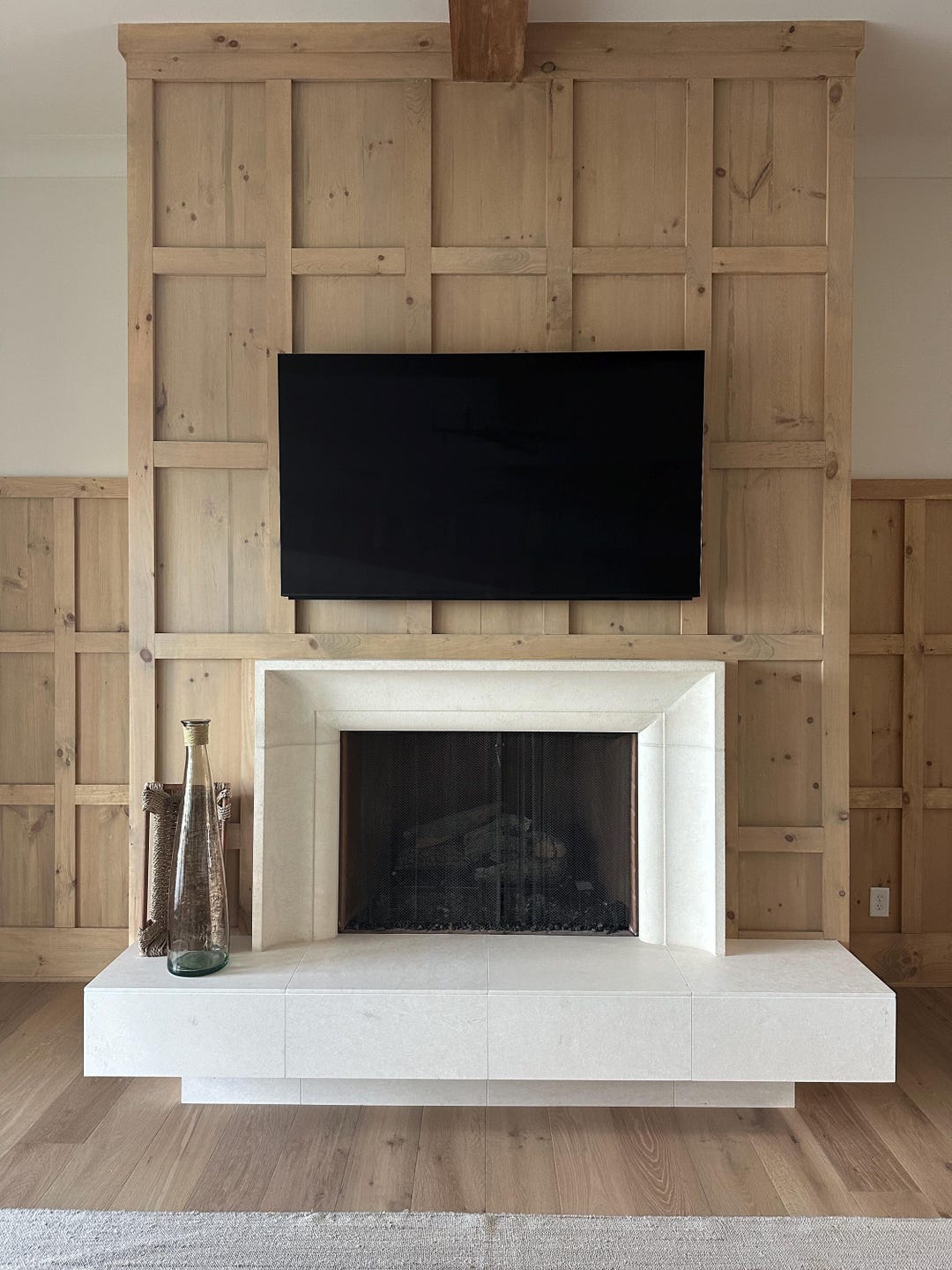 Cast Stone Fireplace and Surround - Etsy