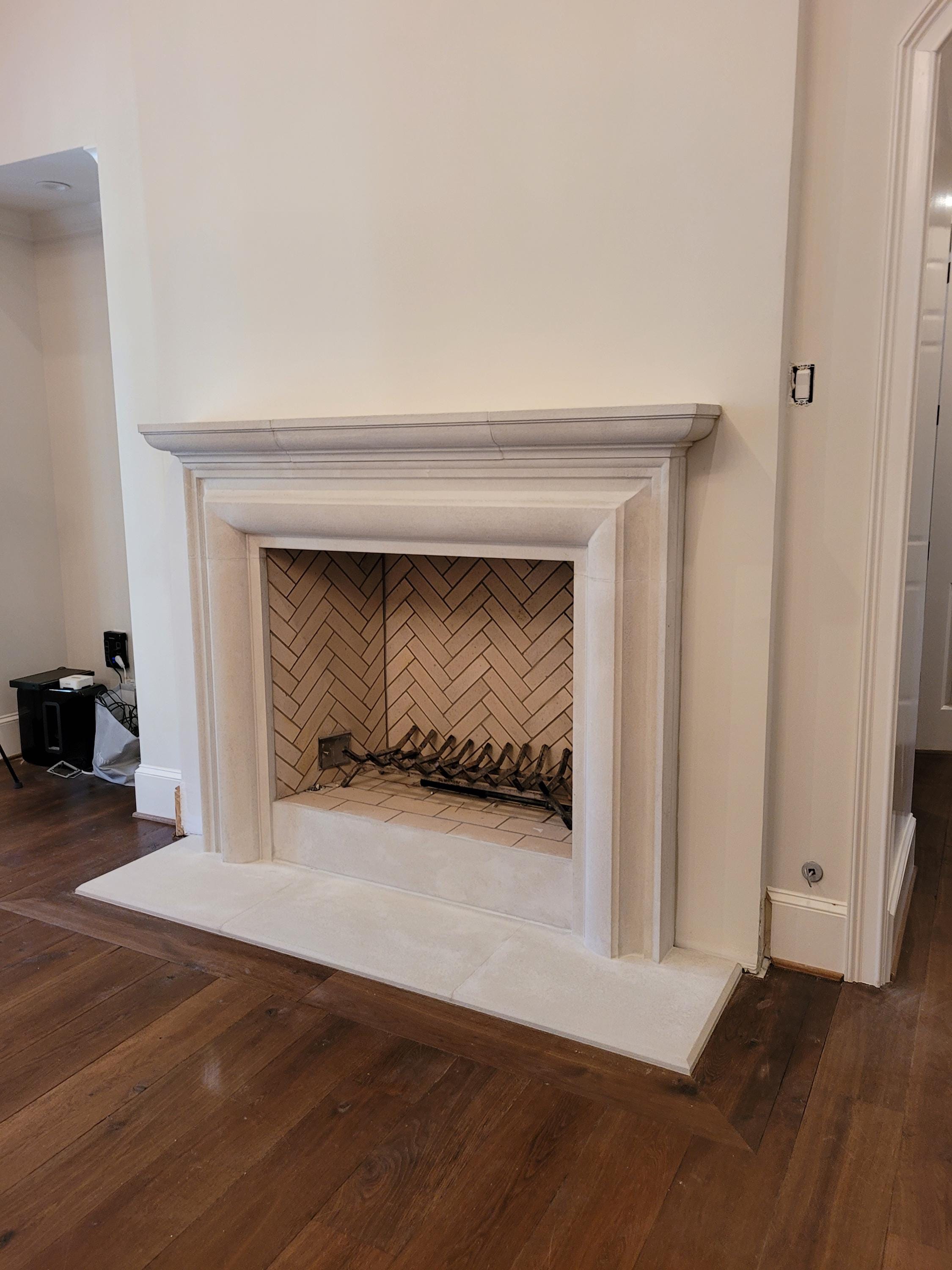 Cast Stone Fireplace - Etsy