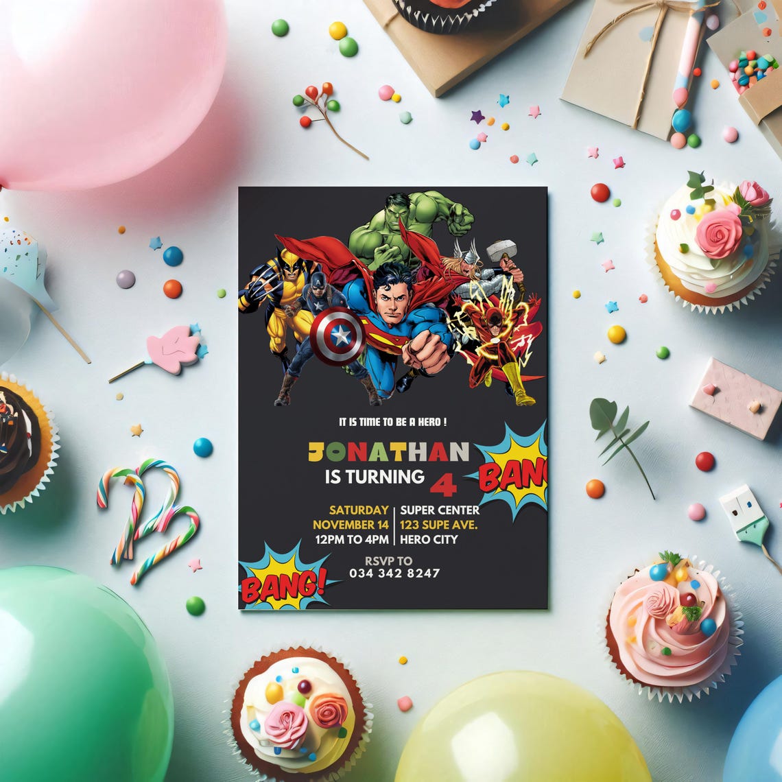 Printable Birthday Invitation - Etsy