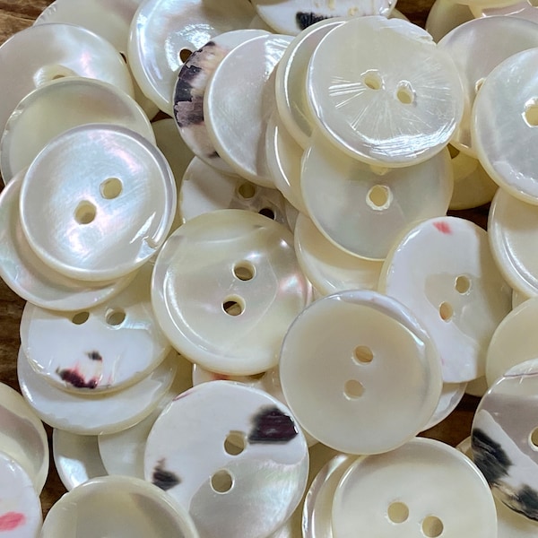 Mother of Pearl Buttons - Etsy