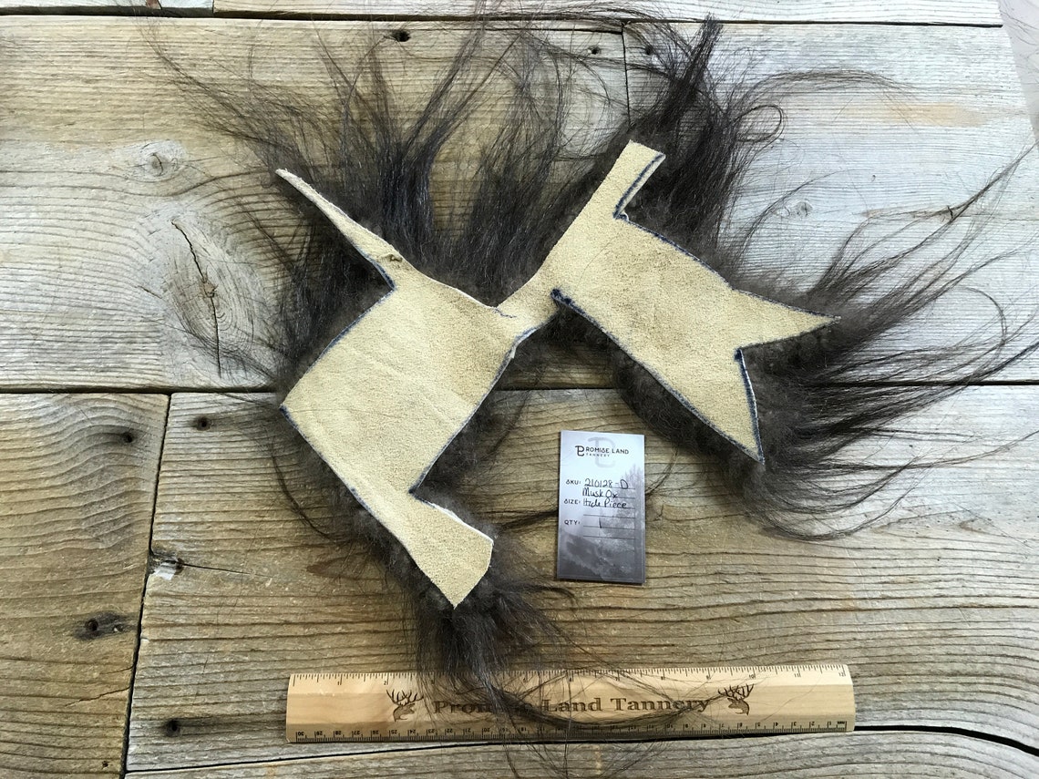 Select Musk Ox Hide Piece Lot No. 210128-D | Etsy