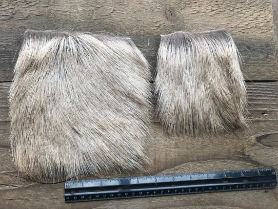 Elk Body Hair on Hide Piece Choice of Size Stock No. - Etsy