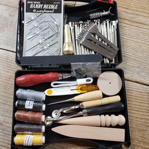 Leatherworking Tool Kit 50 Plus Piece Basic Tool Kit Stock No. TOOL2 - Etsy