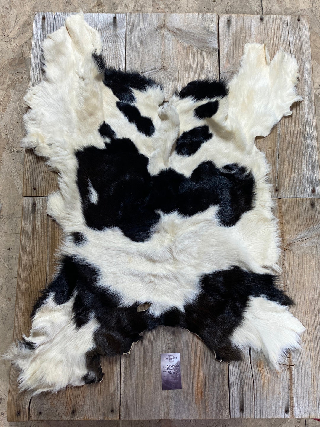 Black and White Holstein Calf Hide Rug Quality Lot No. 230406-W - Etsy