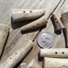 Deer Antler Toggle Buttons - 5 Assorted Pieces - Stock No. DCAT - Etsy