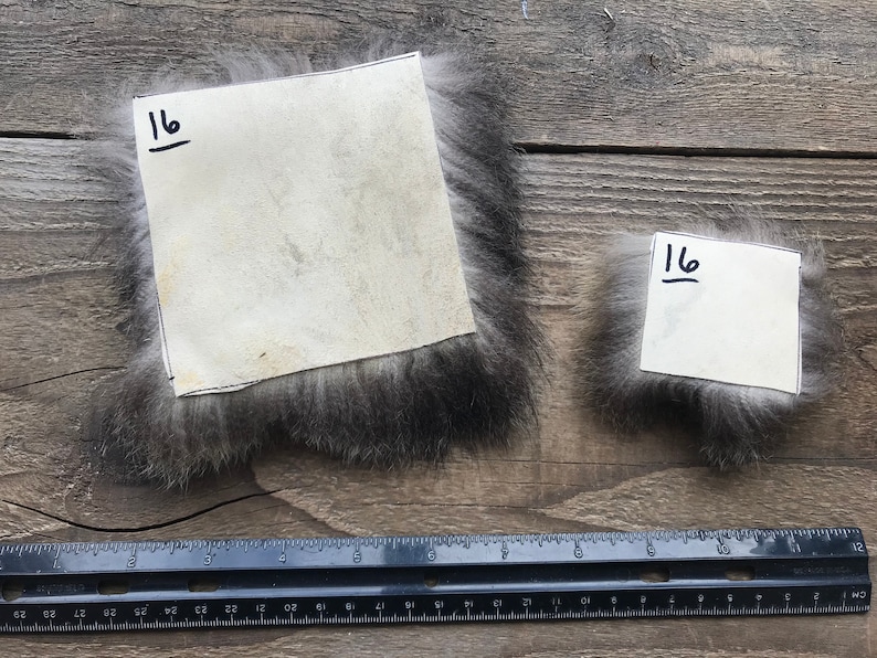 Australian Possum Hair on Hide Piece - Choice of Size - Stock No. FUR ...