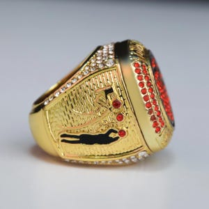 Customizable Basketball Championship Ring: Fantasy Sports Ring - Etsy