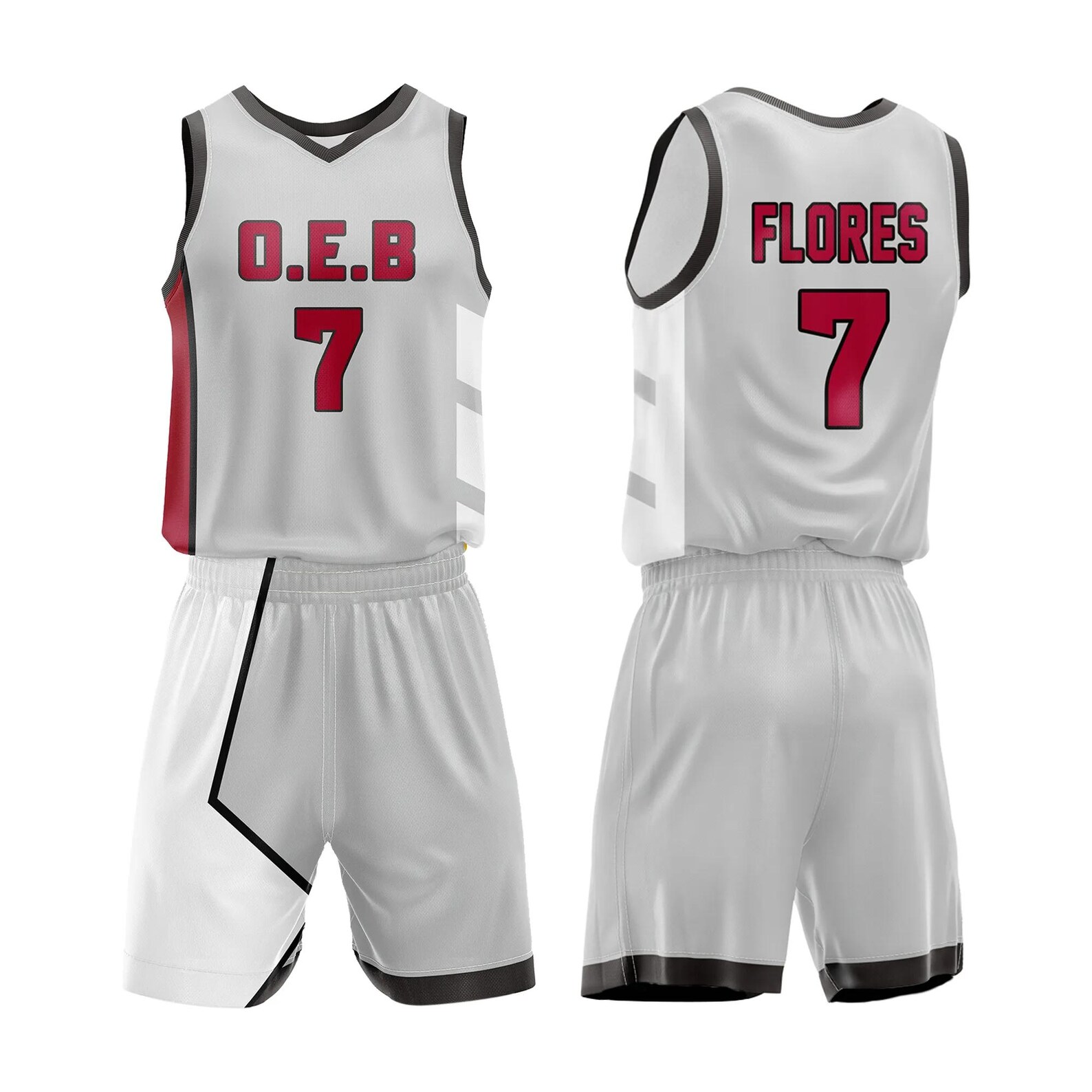 Personalized Basketball Uniform: Custom Jersey & Shorts, Game Day ...