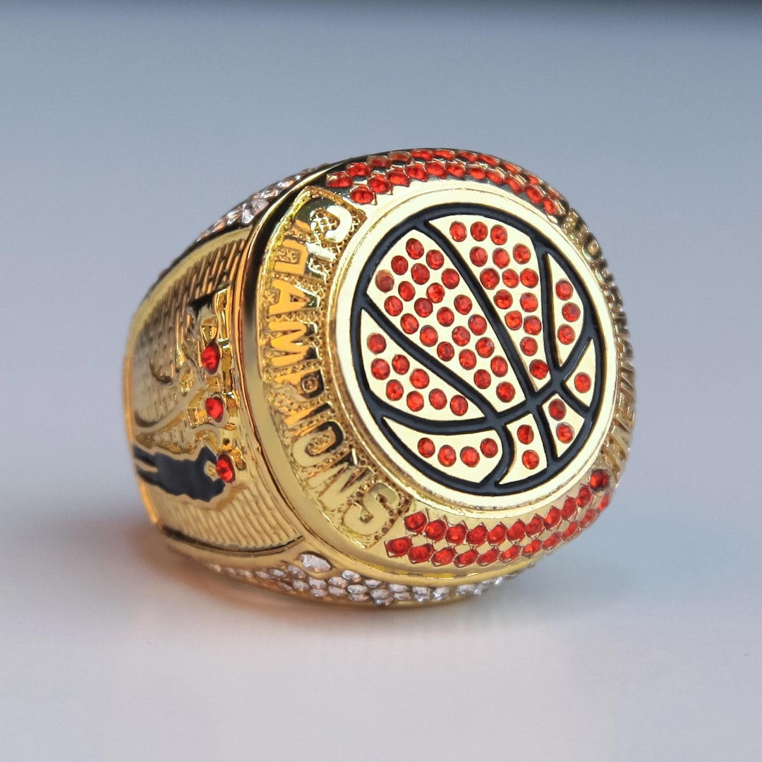 Customizable Basketball Championship Ring: Fantasy Sports Ring - Etsy