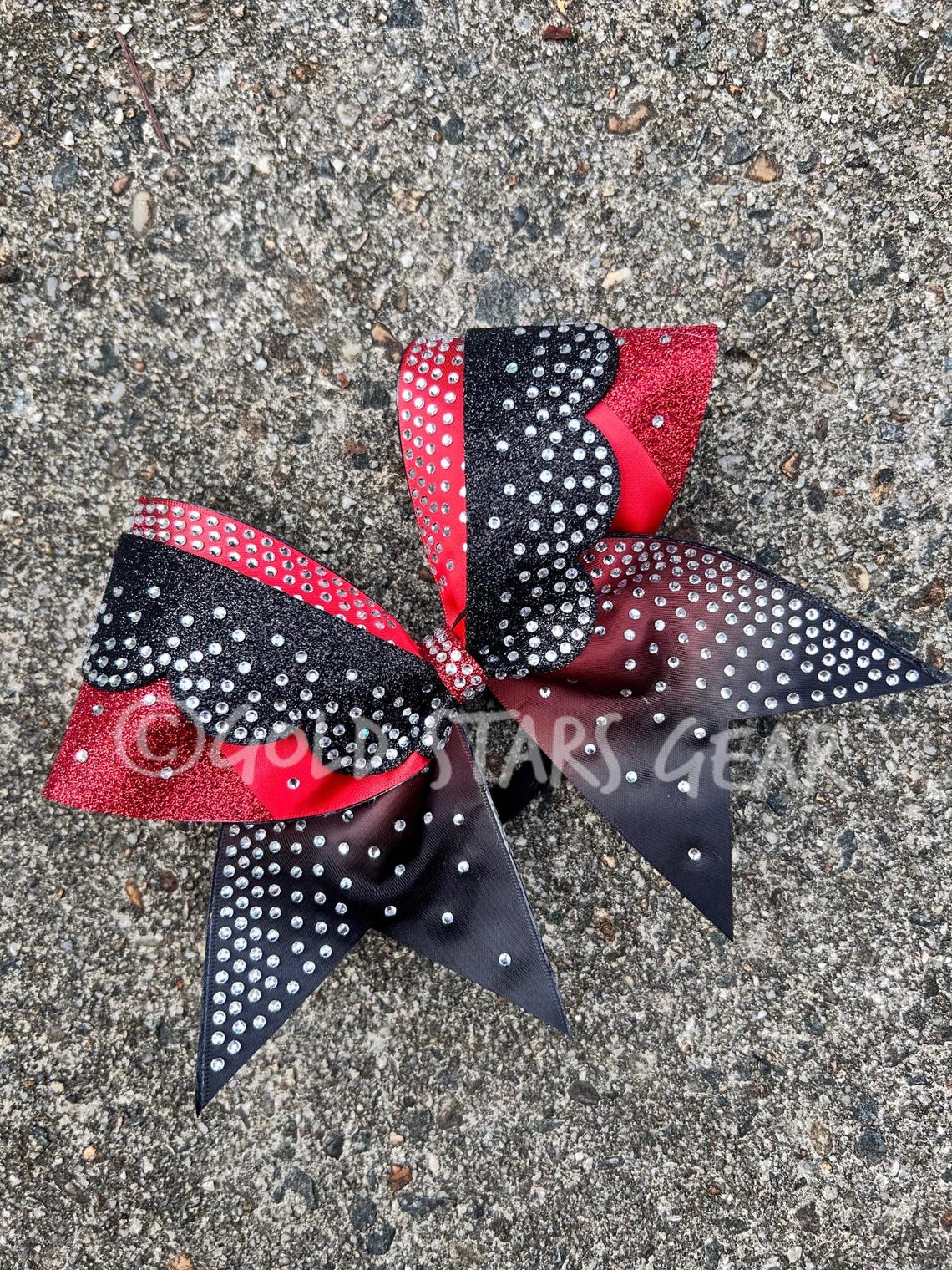 Scallop Cheer Bow - Customizable - Etsy