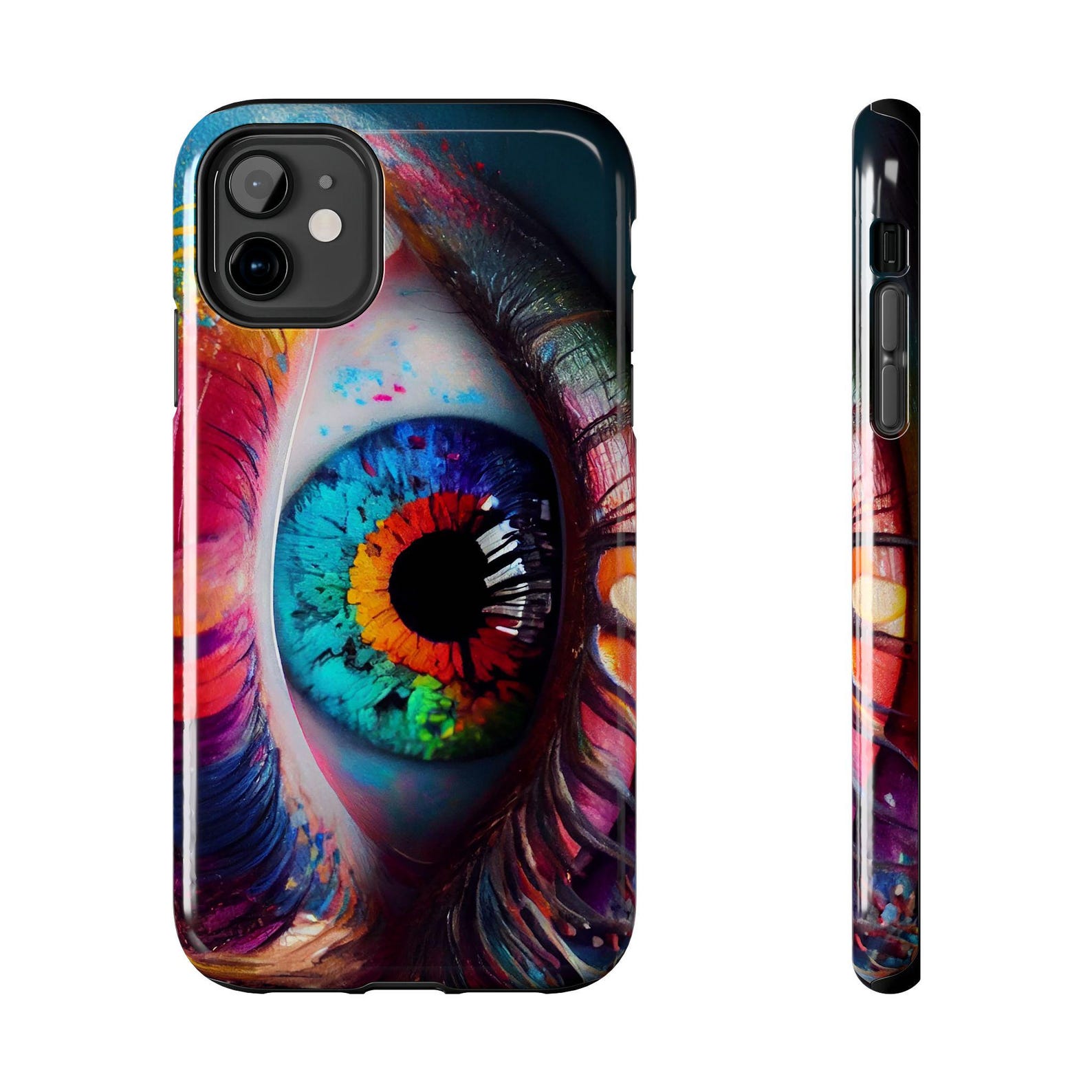 Among Autumn Leaves, Blue Eyes, Evil Eye, Colorful Leaves, Colorful ...