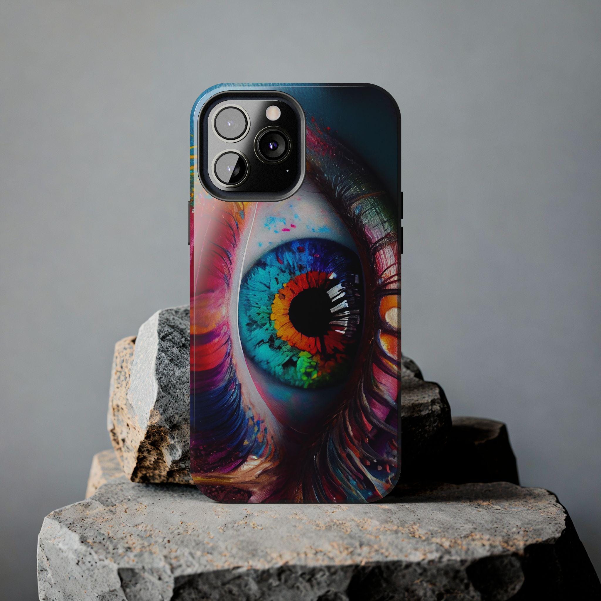 Among Autumn Leaves, Blue Eyes, Evil Eye, Colorful Leaves, Colorful ...