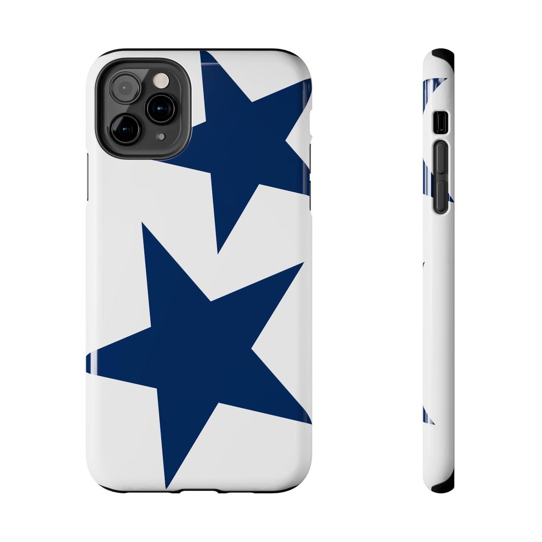 Blue Star Phone Case,fashion Cute Phone Case,star Girl Accessories ...