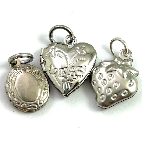 Tiny Silver Charms - Etsy
