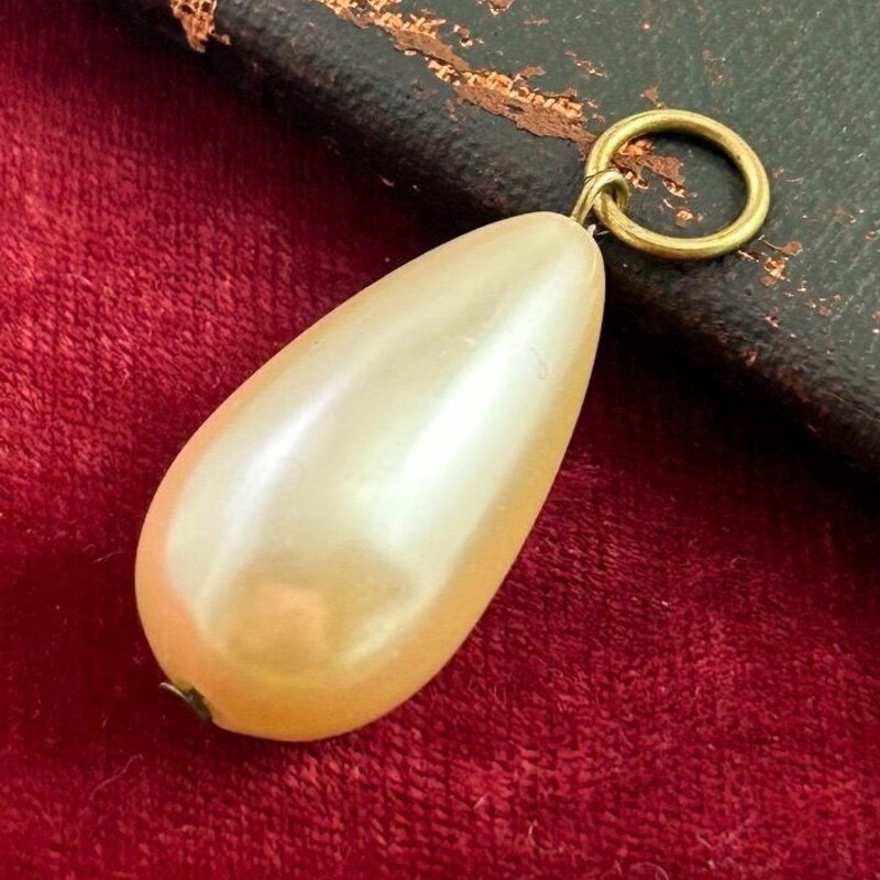 Vintage Faux Pearl Drop - Etsy