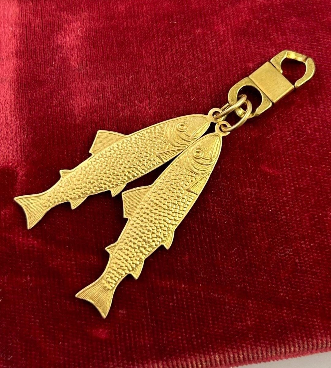 Fish Charm Necklace Pendant Jewelry for Women Gift for Her Fishing ...