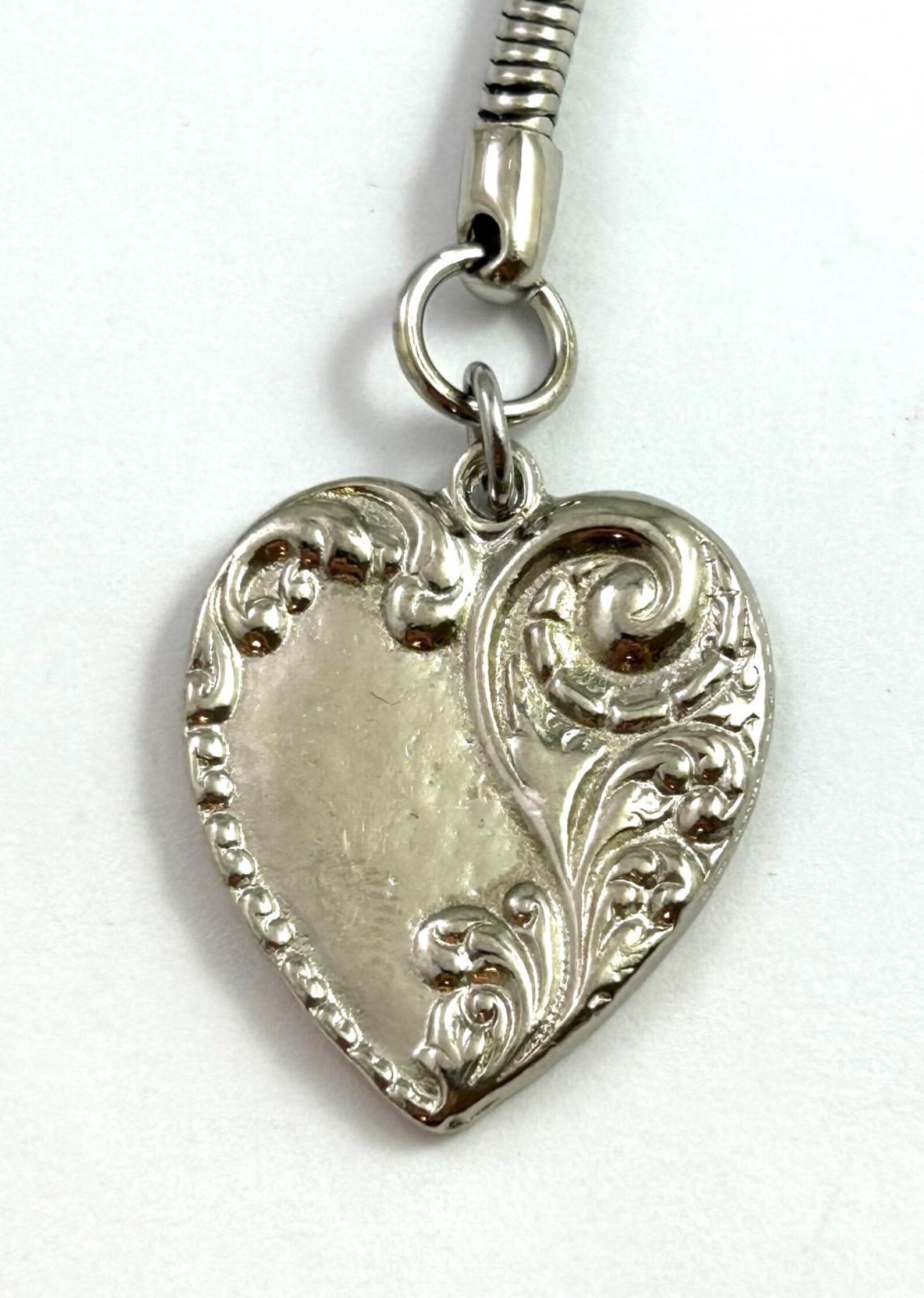 Keychain Vintage Heart Charm Key Holder Vintage Keychain With Charm ...