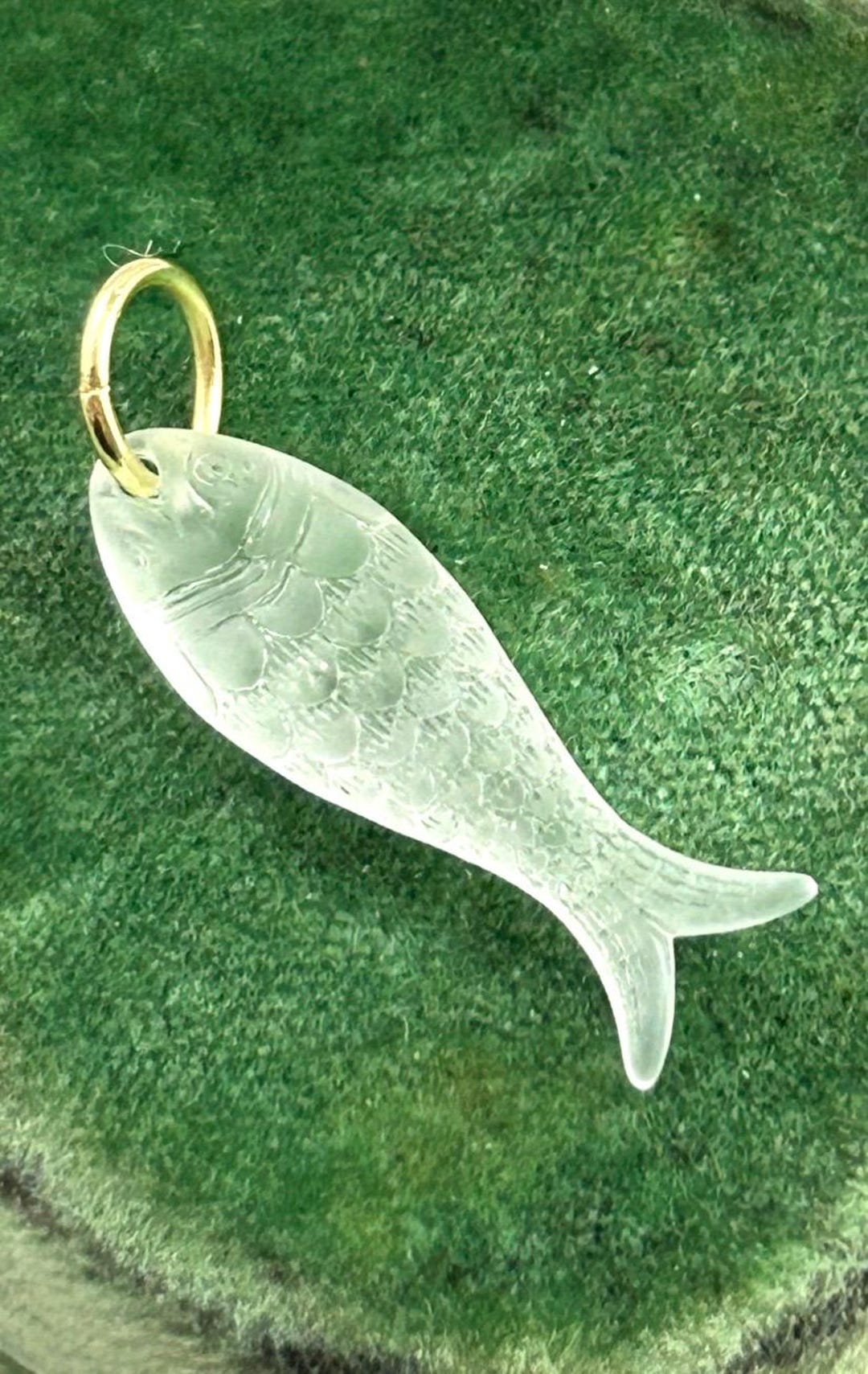 Vintage Fish Charm Pendant Sardine Charm Pendant Vintage Jewelry ...