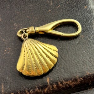 Bag Charm With Clip Seashell Charm Necklace Pendant With Clip Purse ...
