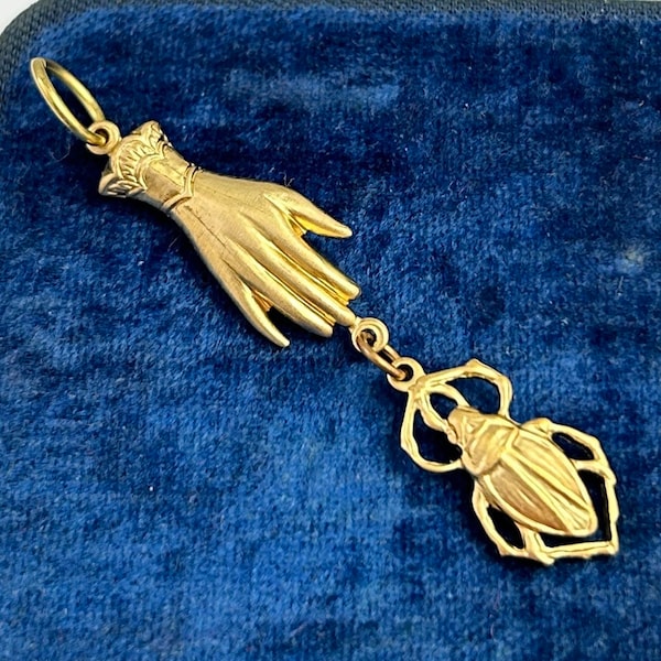 Scarab Necklace - Etsy