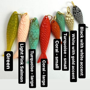 Fish Charm Necklace Pendant Jewelry Pendants for Women Fish Jewelry ...