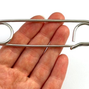 Large Safety Pin Vintage Safety Pin Kilt Pin Vintage Blanket Pin Vintage Pin Vintage Jewelry ...