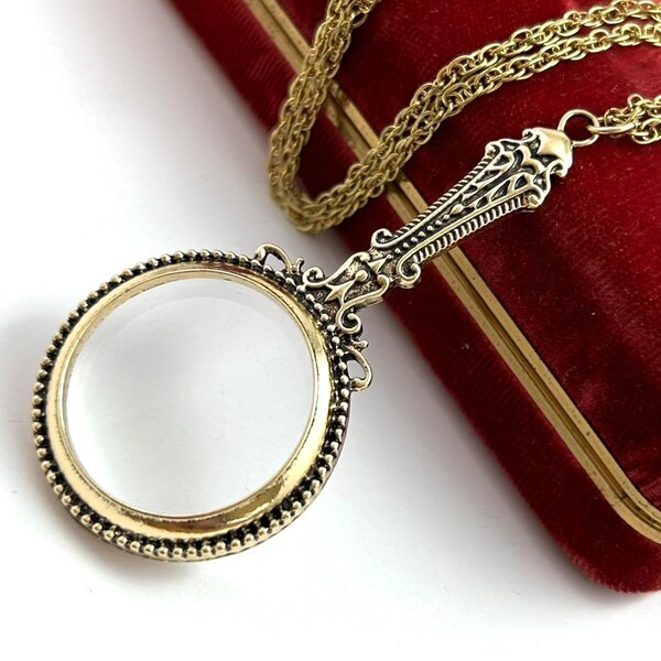 Magnifier Necklace - Etsy