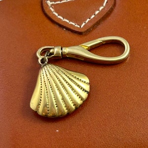 Bag Charm With Clip Seashell Charm Necklace Pendant With Clip Purse ...