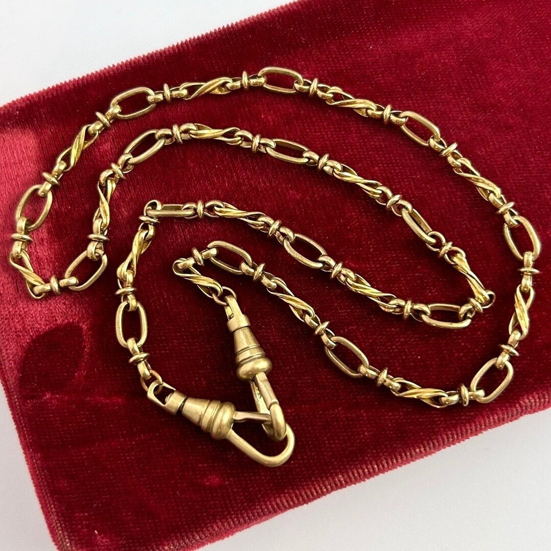 Fob Clip Charm Holder Necklace, Charm Holder, Double Dog Fob Clasp ...