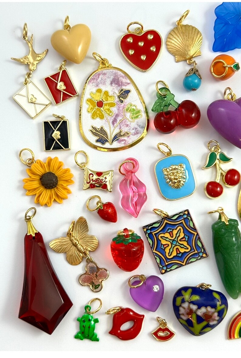 Charm Necklace Pendants for Women Charms for Bracelets Pick A Charm ...