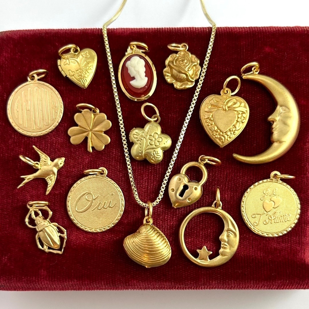 Charm Necklace, Pick A Charm, Charms, Pendants, Lockets, You Choose ...