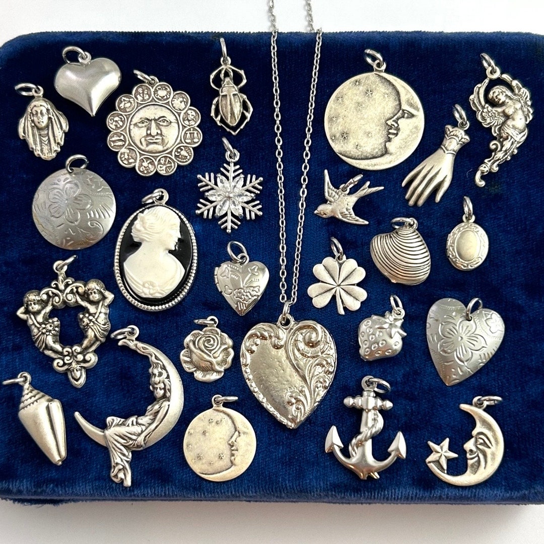 Charm Necklace, Pick A Charm, Charms, Pendants, Lockets, You Choose ...