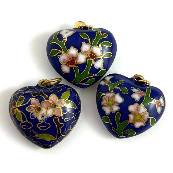 Vintage jewelry lot cloisonne - Gem