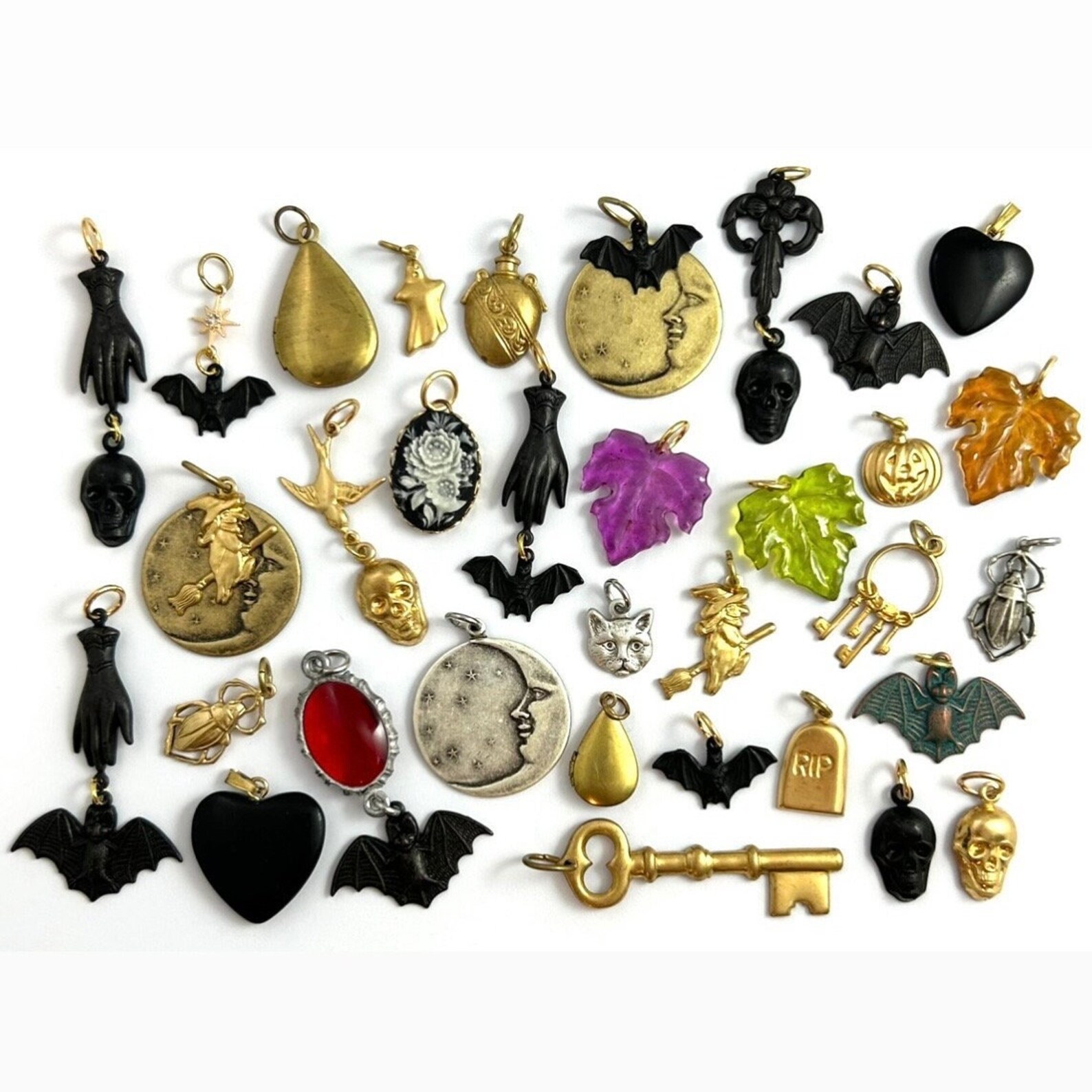 Halloween Jewelry Halloween Charms Spooky Season Halloween Gift ...