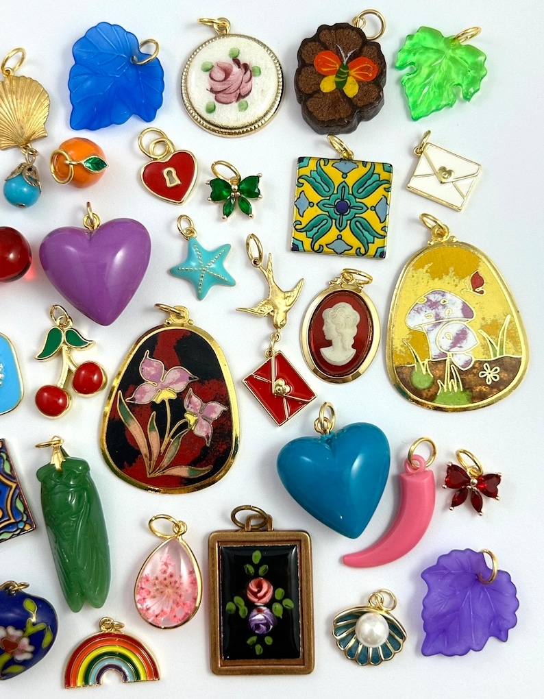 Charm Necklace Pendants for Women Charms for Bracelets Pick A Charm ...